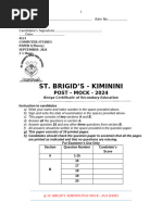 Computer Paper 1 Mock 2025 | PDF | Computing | Computer Engineering