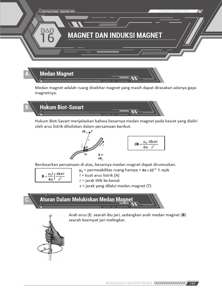 Magnet Dan Induksi Magnet | PDF