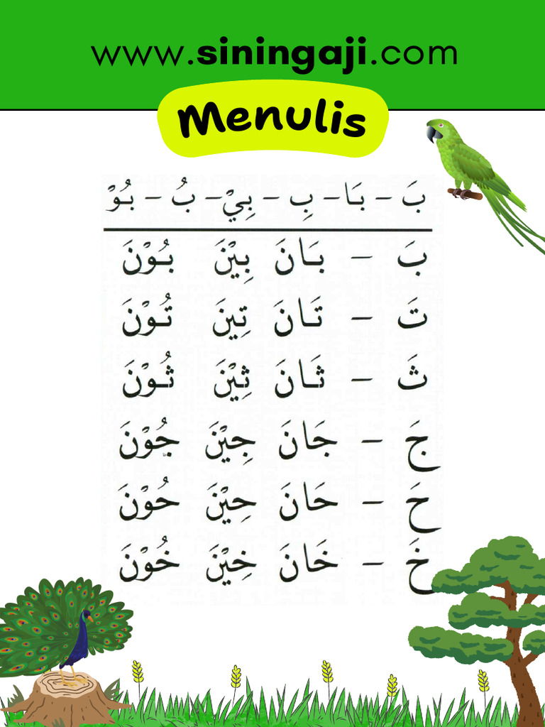 IMLAK Huruf Hijaiyah | PDF