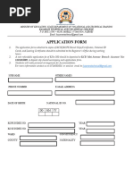 Enrollment Application Form - Print BW - FINAL | PDF