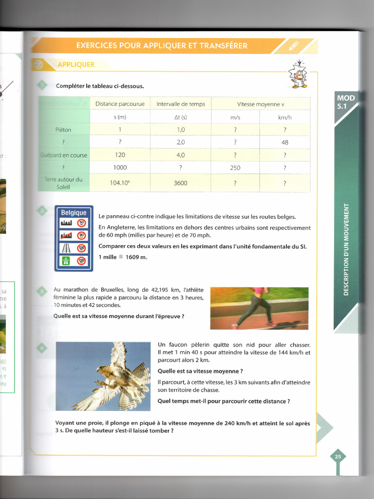 Exercices Essentia Physique 5 - UAA5 | PDF