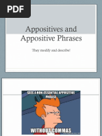 Appositives and Appositive Phrases - Worksheet | PDF | Language ...