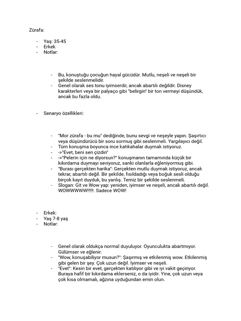 Bic Kids Zurafa Guidline Turkey | PDF