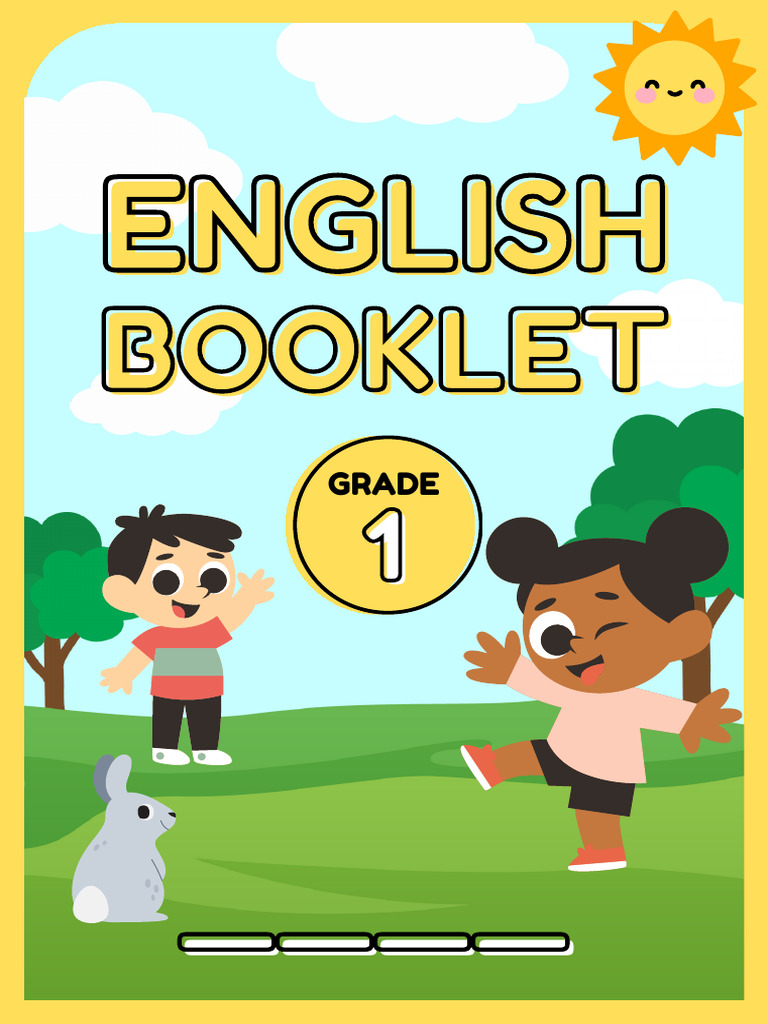 Grade 1 English Lesson Booklet | PDF