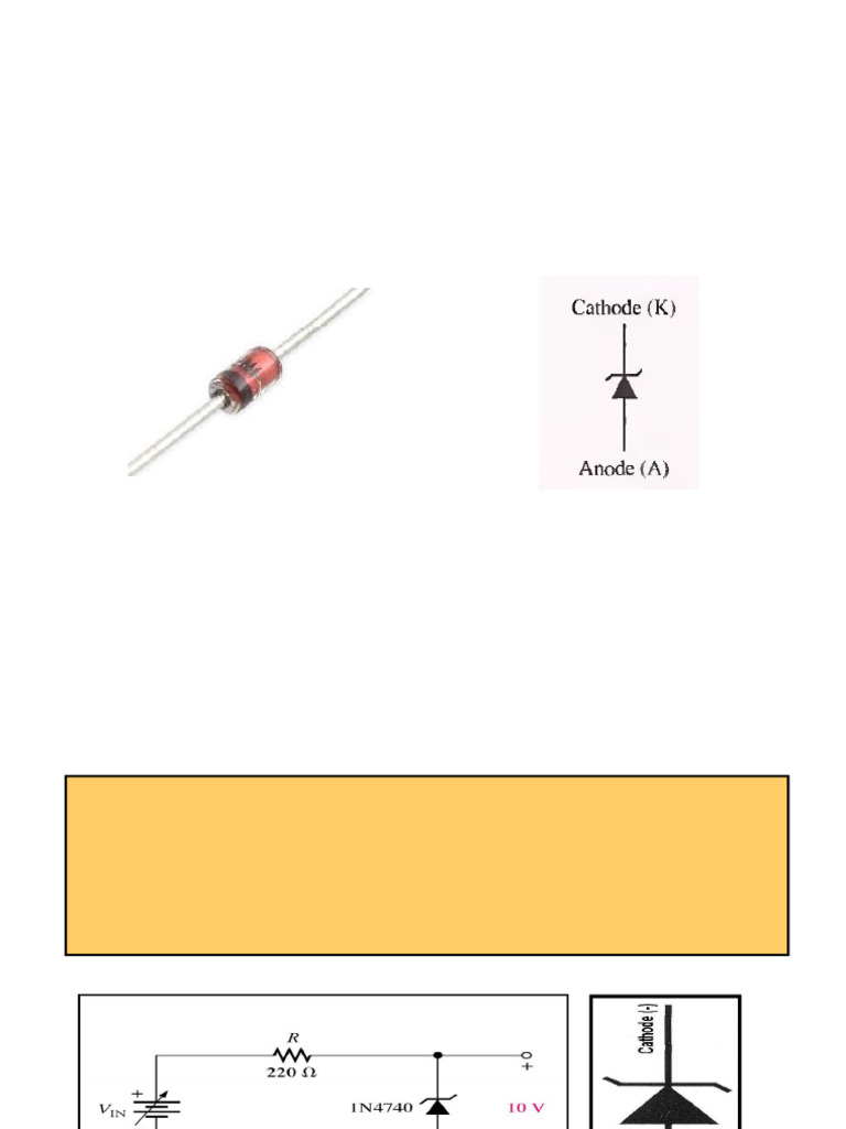 4.zener Diode & Its Characteristics | PDF | Diode | Power Electronics