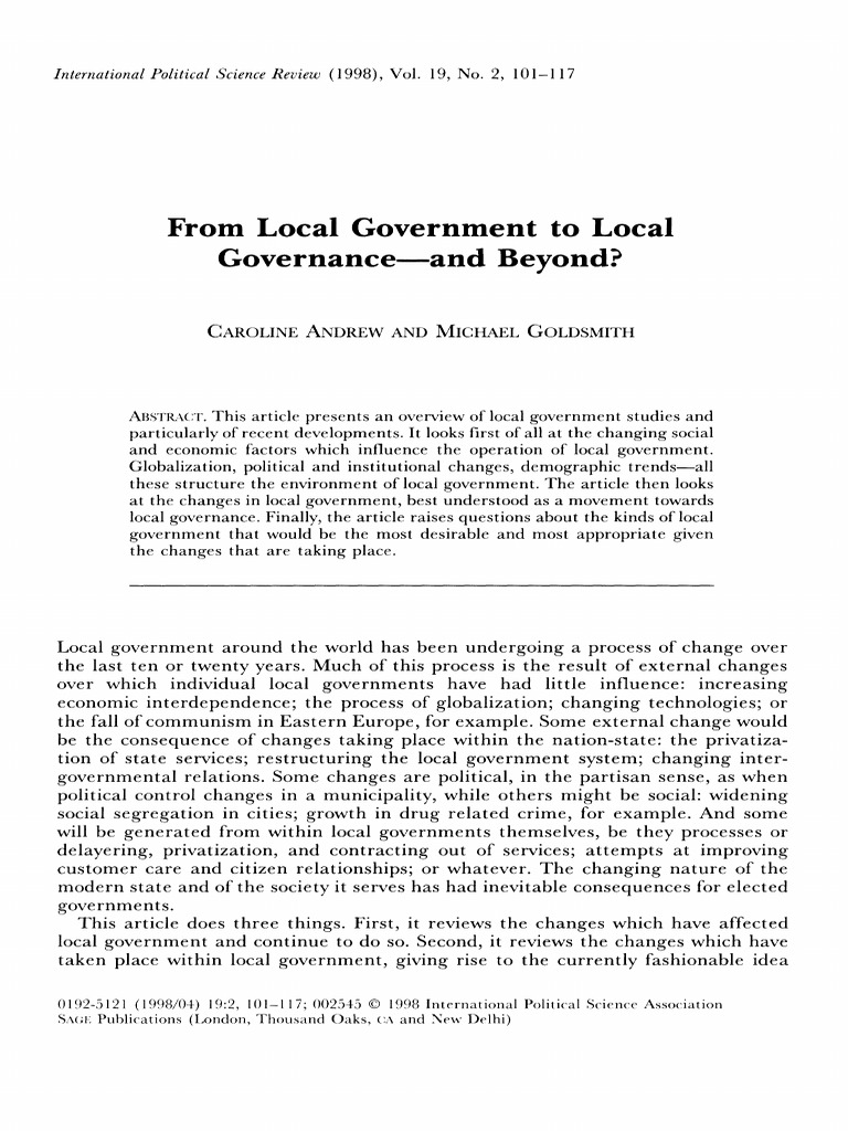 Andrew&Goldsmith 1998 | PDF