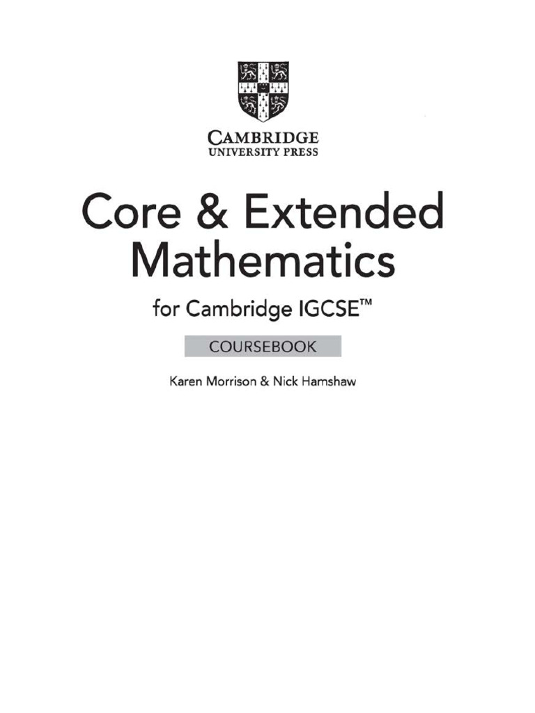 Core Extension Math Upload | PDF