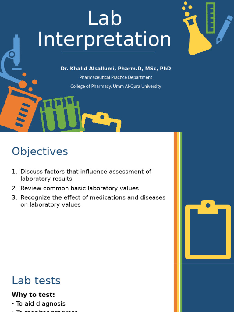 Understanding Lab Test Interpretations | PDF | Glycated Hemoglobin ...