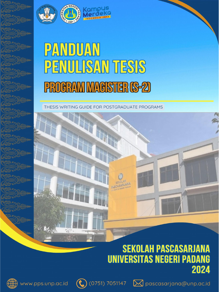 Panduan Tesis Pascasarjana UNP | PDF
