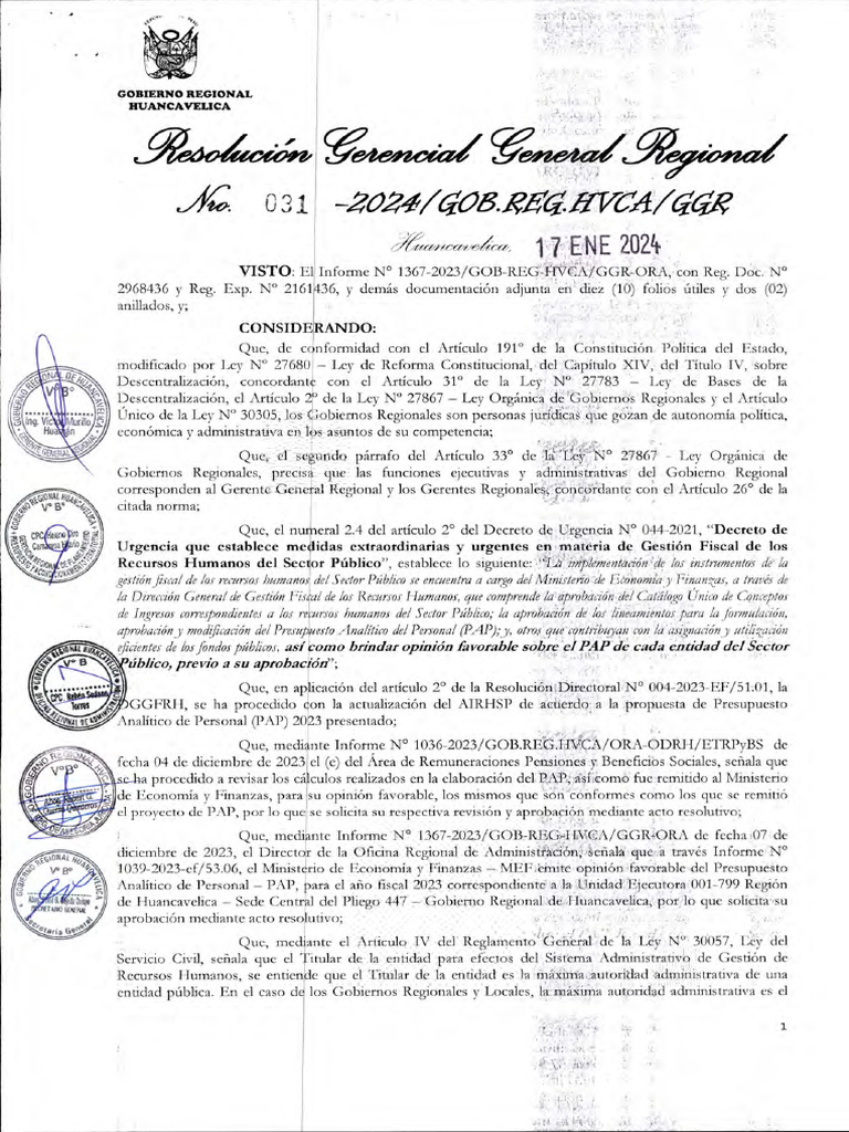 Pap 2024 RGGR 031 2024 | PDF