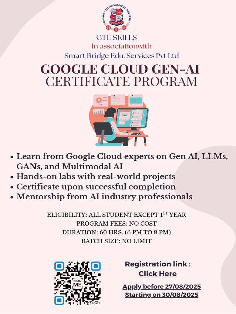 Google Cloud Gen-AI Certificate Program | PDF