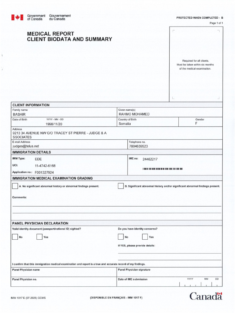 A - Medical Request | PDF