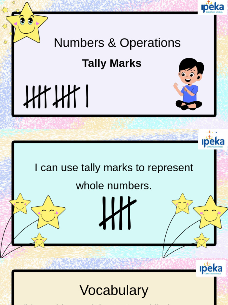5.1.2 (Material) Tally Marks - Monday, 17th March 2025 | PDF