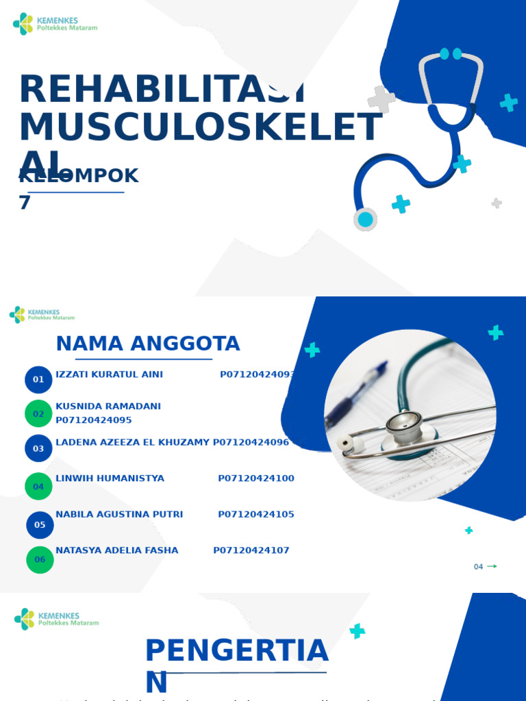 Biru Hijau Modern Seminar Proposal Revolusi Kesehatan Presentation | PDF