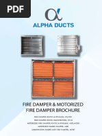 Ruskin Fire Dampers | PDF | Duct (Flow) | Length