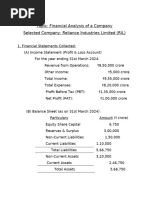 Reliance Industries | PDF | Balance Sheet | Cost Of Capital