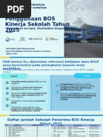 Simulasi Rkas Penggunaan Dan Bos Kinerja 2025 | PDF