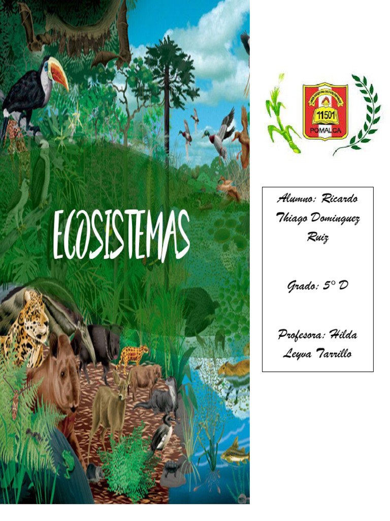 Ecosistemas Terrestres en México | PDF | Ecosistema | Habitat