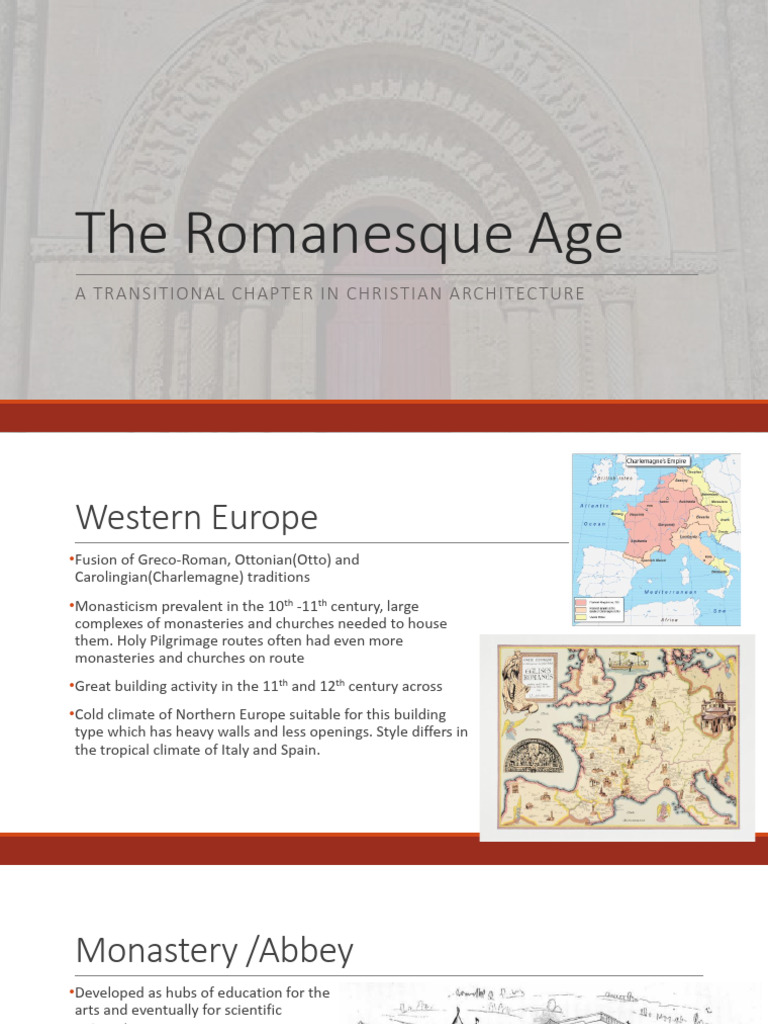 Romanesque Architecture Overview | PDF | Vault (Architecture ...