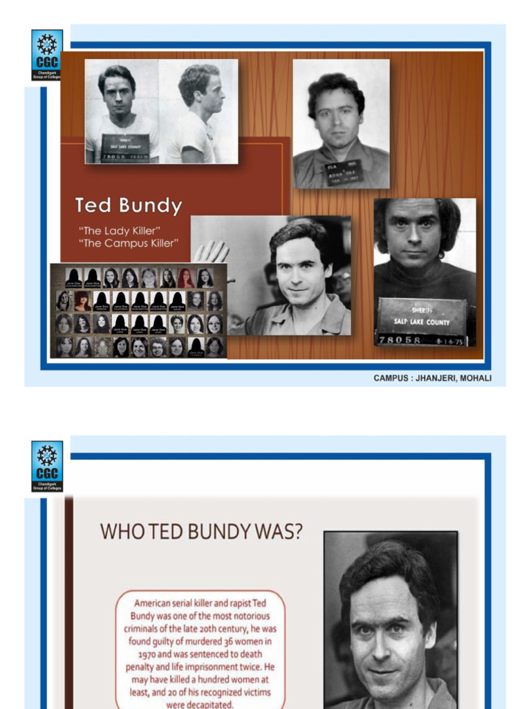 Ted Bundy Criminal Profiling | PDF | Crimes | Crime & Violence