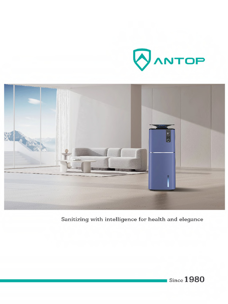 2025 Antop Air Purifier and Humidifier Catalog-Lidia | PDF