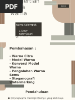 Materi #4 - Teori Warna Nirmana | PDF
