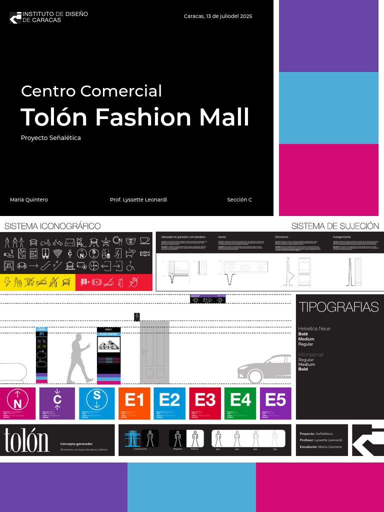 Proyecto de Señalética en Tolón Mall | PDF