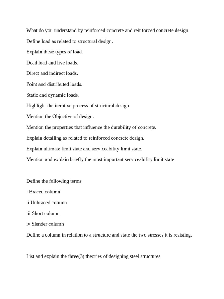 Reinforced Concrete and Steel Design Concepts | PDF