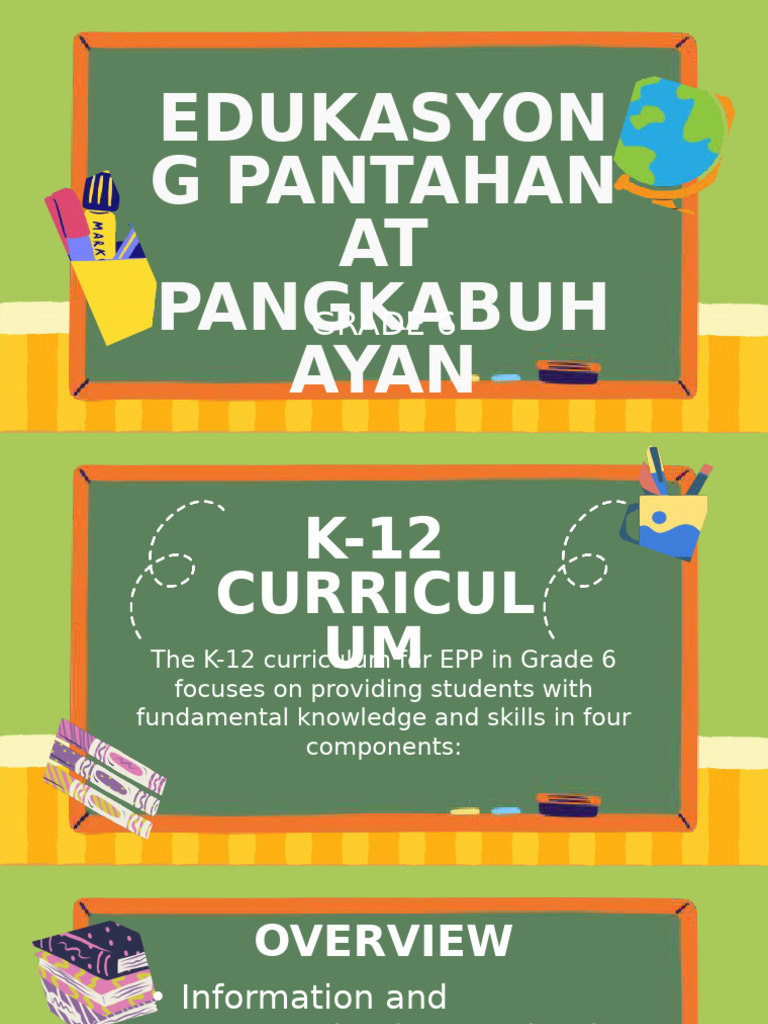 Grade 6 Epp | PDF | Entrepreneurship | Knowledge