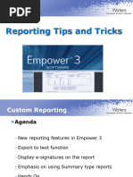 Reporting Custom Field Values in Empower - Tip210 | PDF | Mathematics | Applied Mathematics