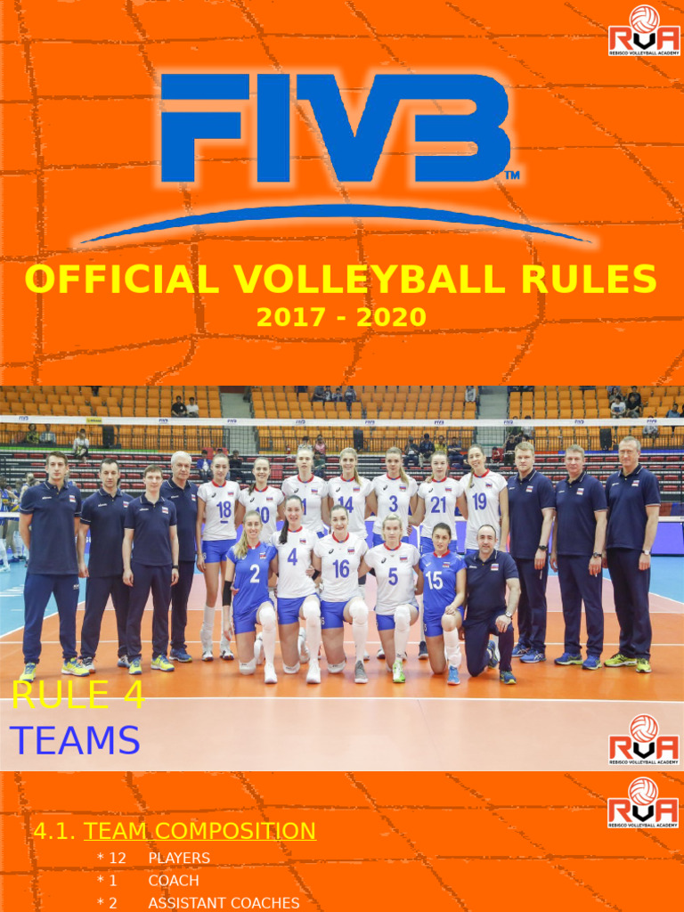 CC1 Nag 9 Fivb Rules of The Game | PDF | Ball Games | Team Sports