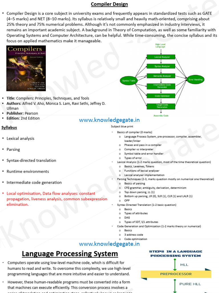Compilerpptxpdf Lyst1752818804344 | PDF | Compiler | Computer Science