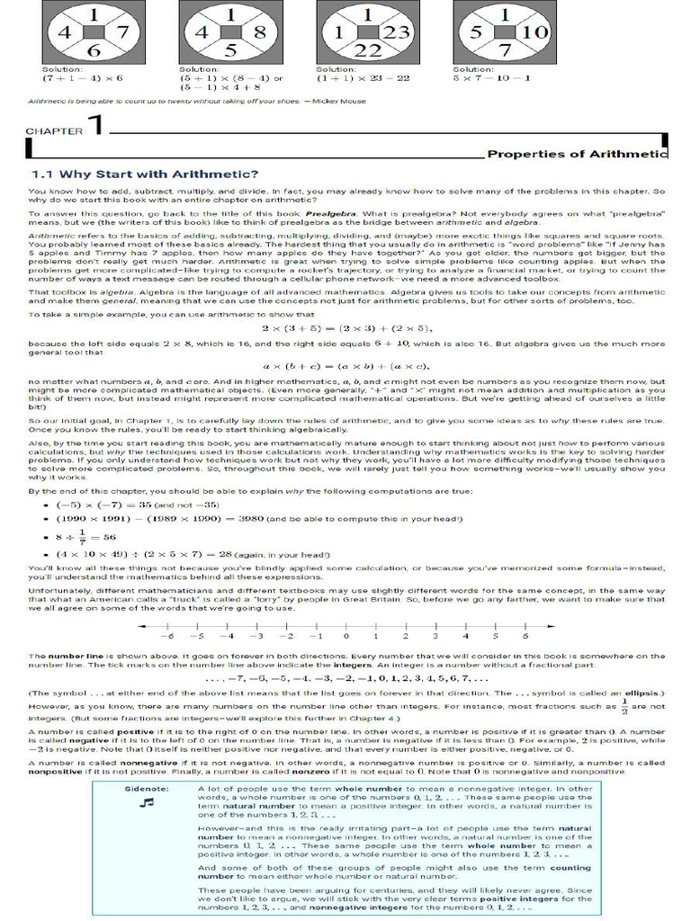 The Art of Problem Solving Prealgebra Compress 6 16 | PDF