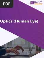 Class 10 Human Eye Notes PDF | PDF