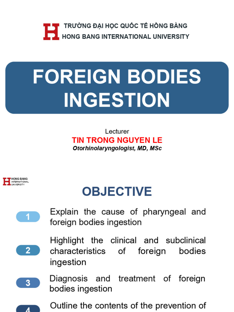 11.1 Foreign Bodies Ingestion | PDF | Esophagus | Endoscopy