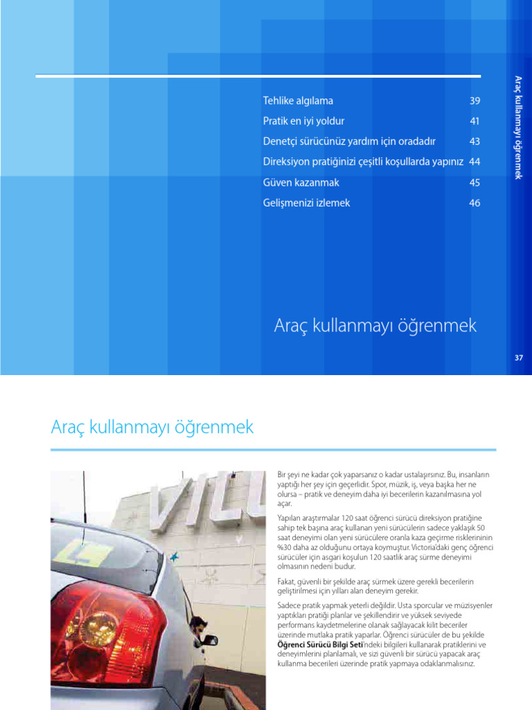 Turkish Road To Solo Driving Part 2 Learning To Drive | PDF