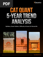 CAT 2025 Time Table IQuanta - July To Nov | PDF | Quadratic Equation | Equations