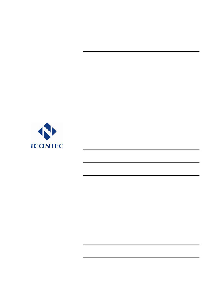 NTC 5610 Señalizacion Tactil | PDF | Hormigón | Loseta