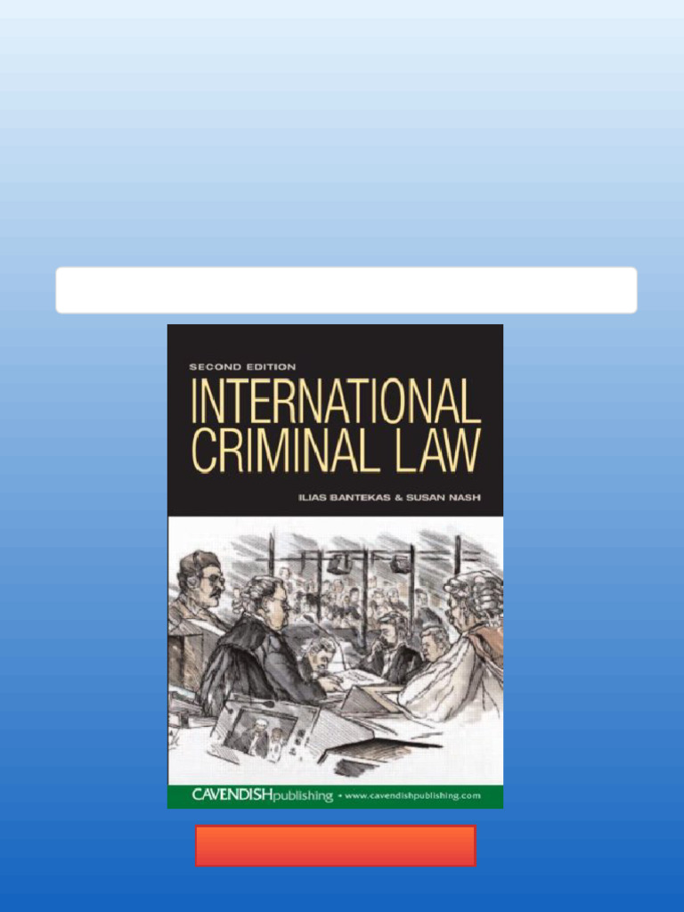 International Criminal Law 2 e 2nd Edition Ilias Bantekas Online PDF | PDF | Extradition ...