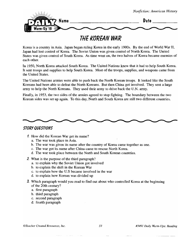 Overview of the Korean War | PDF