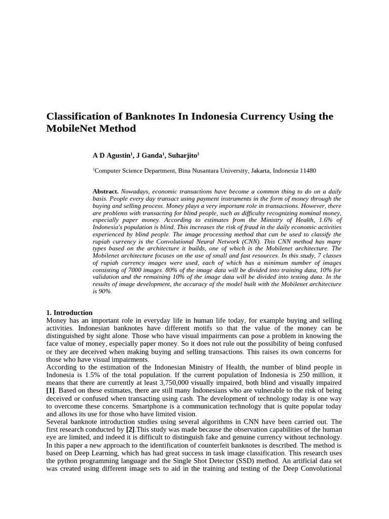 Jurnal | PDF | Deep Learning | Applied Mathematics