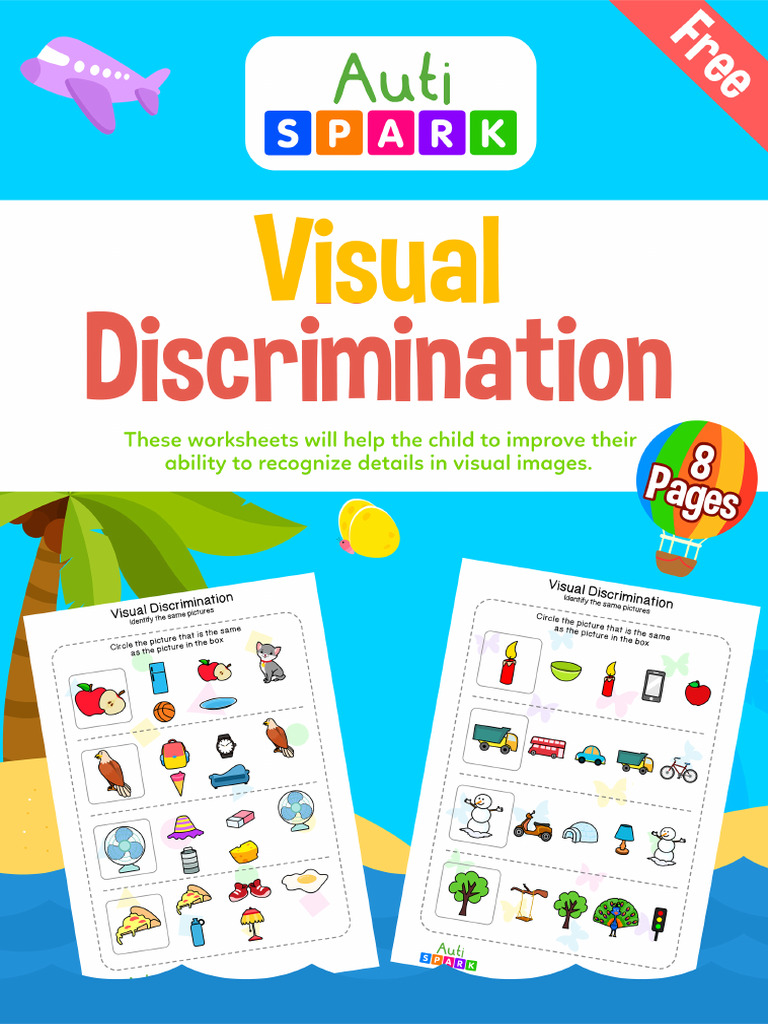 Visual Discrimination Workbook 1 | PDF