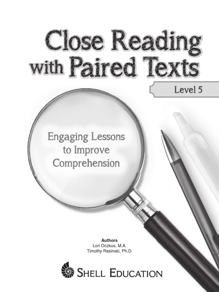 Close Reading With Paired Text Paired - Texts - 51361 | PDF ...