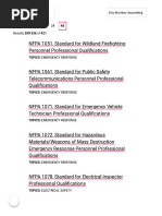 NFPA 1033 Fire Investigator Standards 2022 | PDF | Fires | Engines