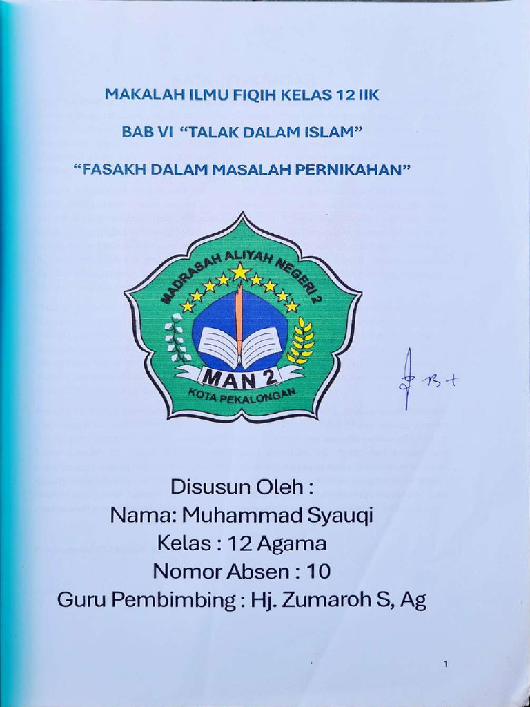 Makalah Fiqih Compressed | PDF