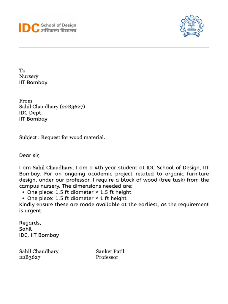 Manual Registration Letter | PDF