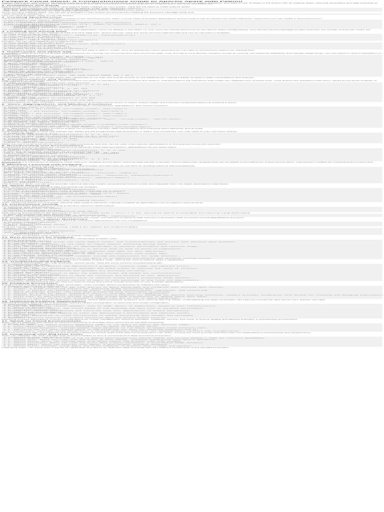 Pyspark Cheat Sheet PDF | PDF | Apache Spark | Apache Hadoop