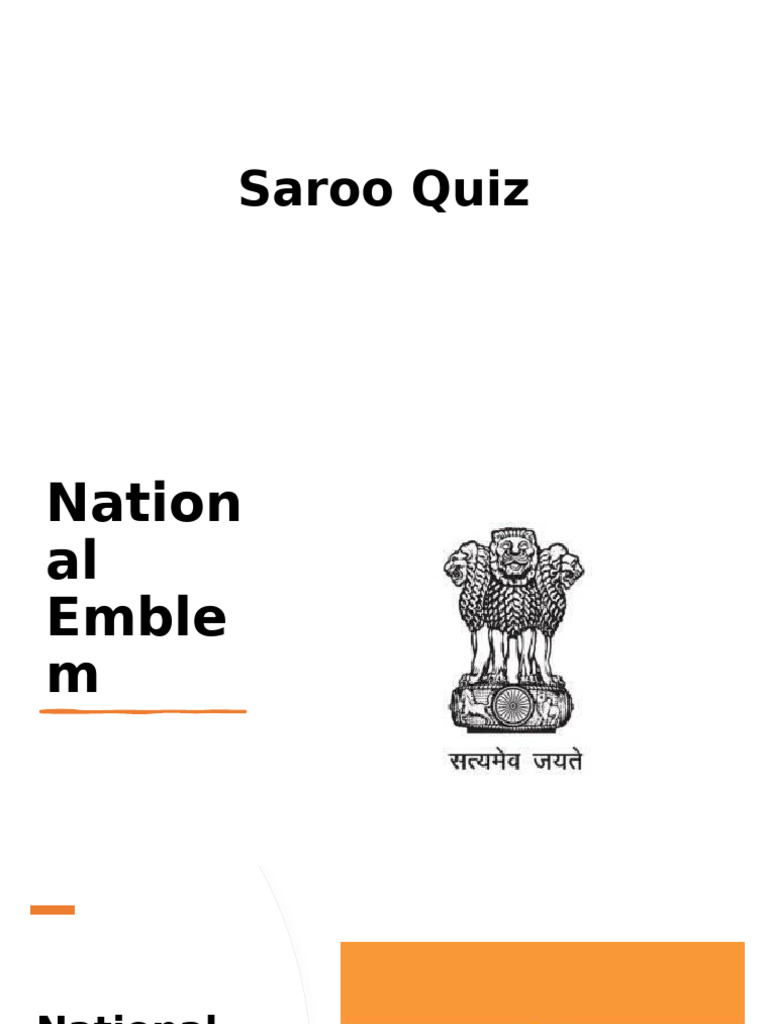 Saroo Quiz | PDF