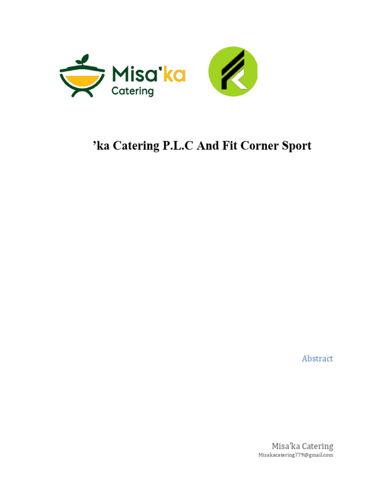 Fit Corner Proposal Final | PDF | Physical Fitness | Brand