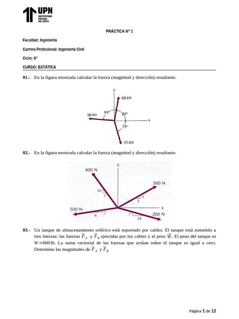 Hoja de Problemas #01 | PDF | Vector Euclidiano | Ángulo
